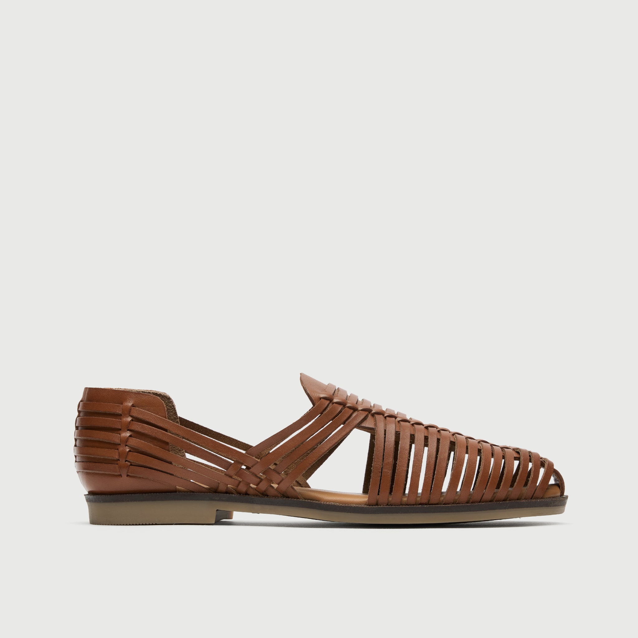 Harry Weave Slip On | Tan Leather | Walk London Official Site