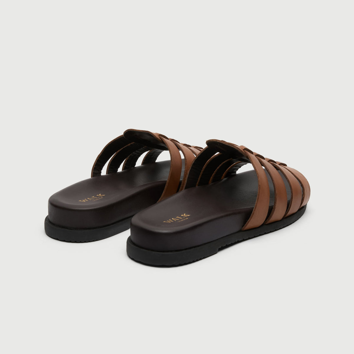 Walk London Breeze Gladiator Sandal | Tan Leather | Official Site