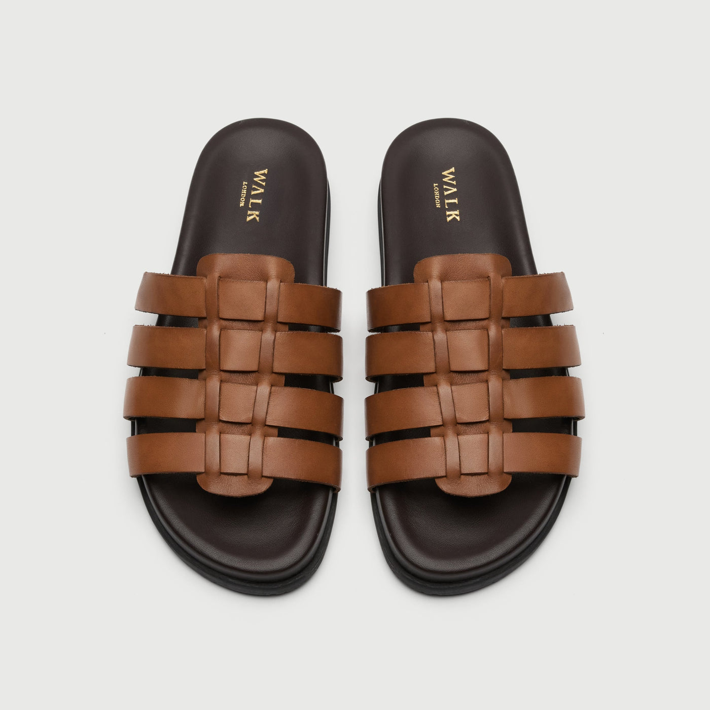 Walk London Breeze Gladiator Sandal | Tan Leather | Official Site