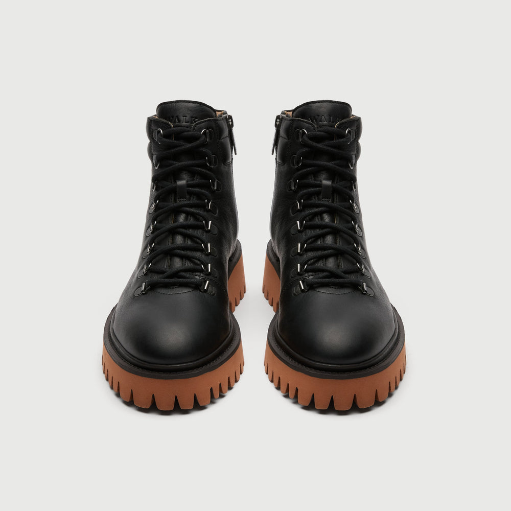 Hopper Hiking Boot | Black | Walk London Official Site