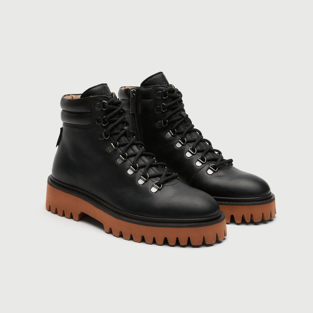 Hopper Hiking Boot | Black | Walk London Official Site