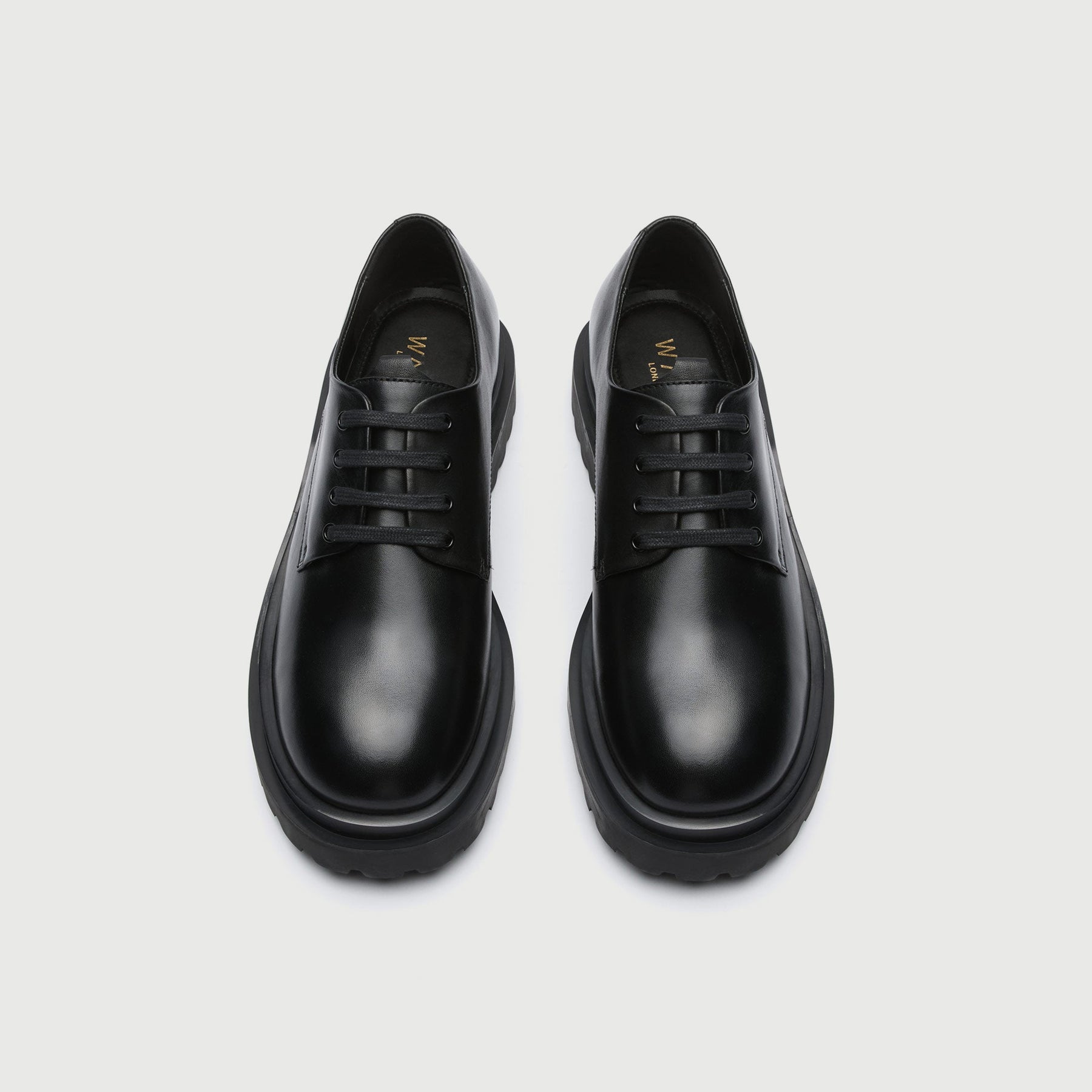 Sully Derby Shoe | Black Leather | Official Site