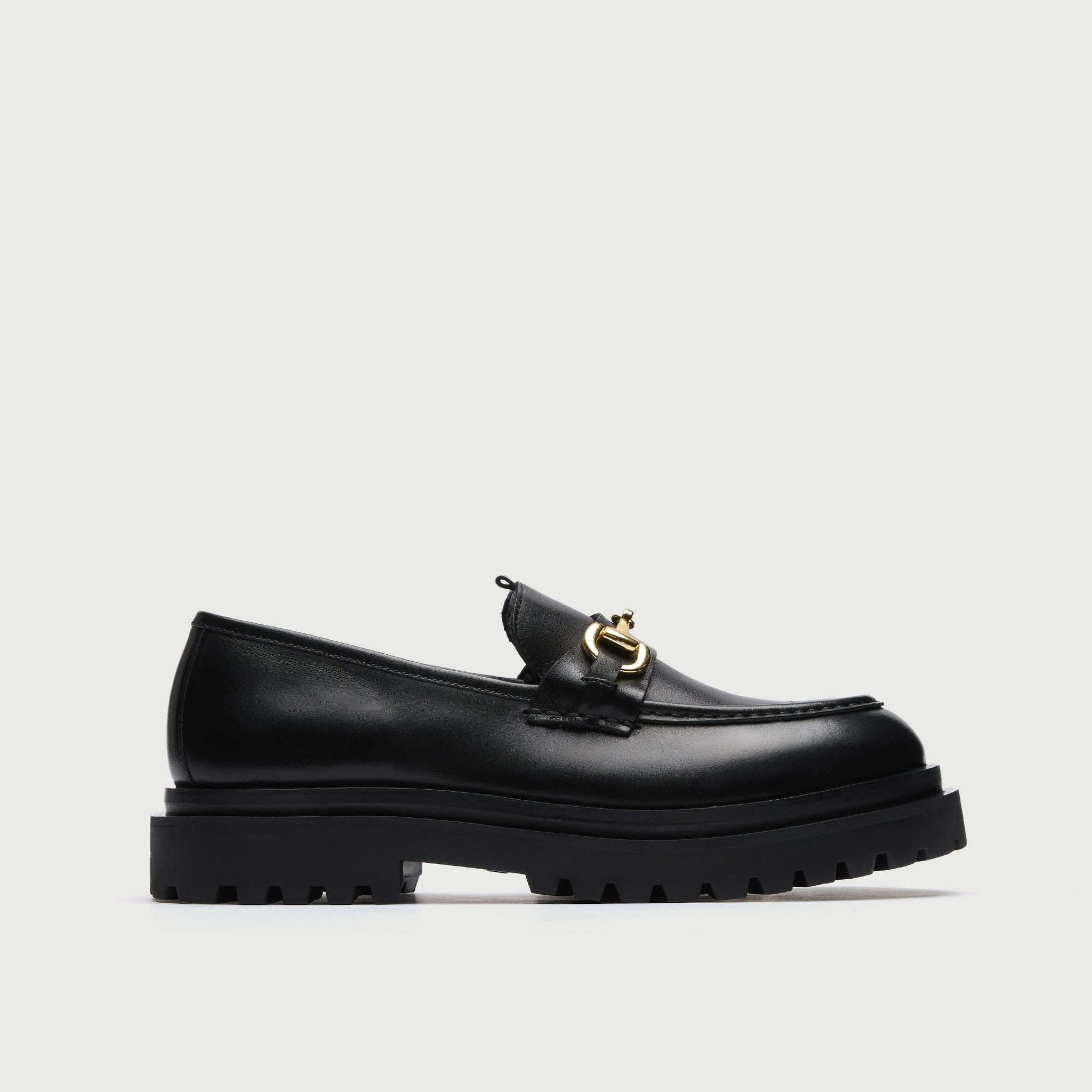 Sully Trim Loafer | Black Leather | Official Site
