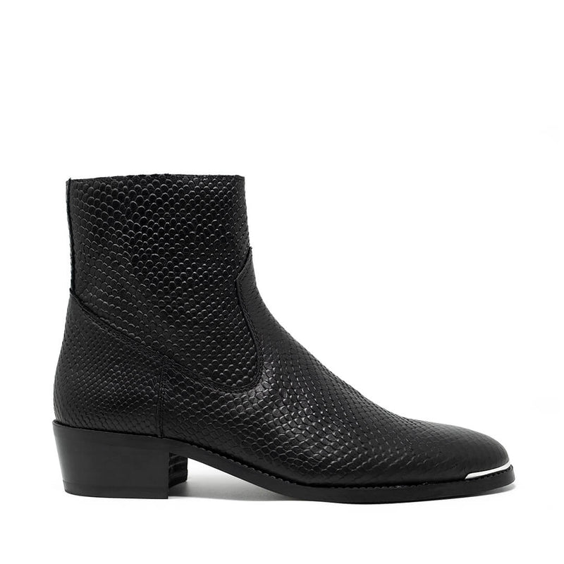 Mens Cuban Heel Boots - Walk London GB